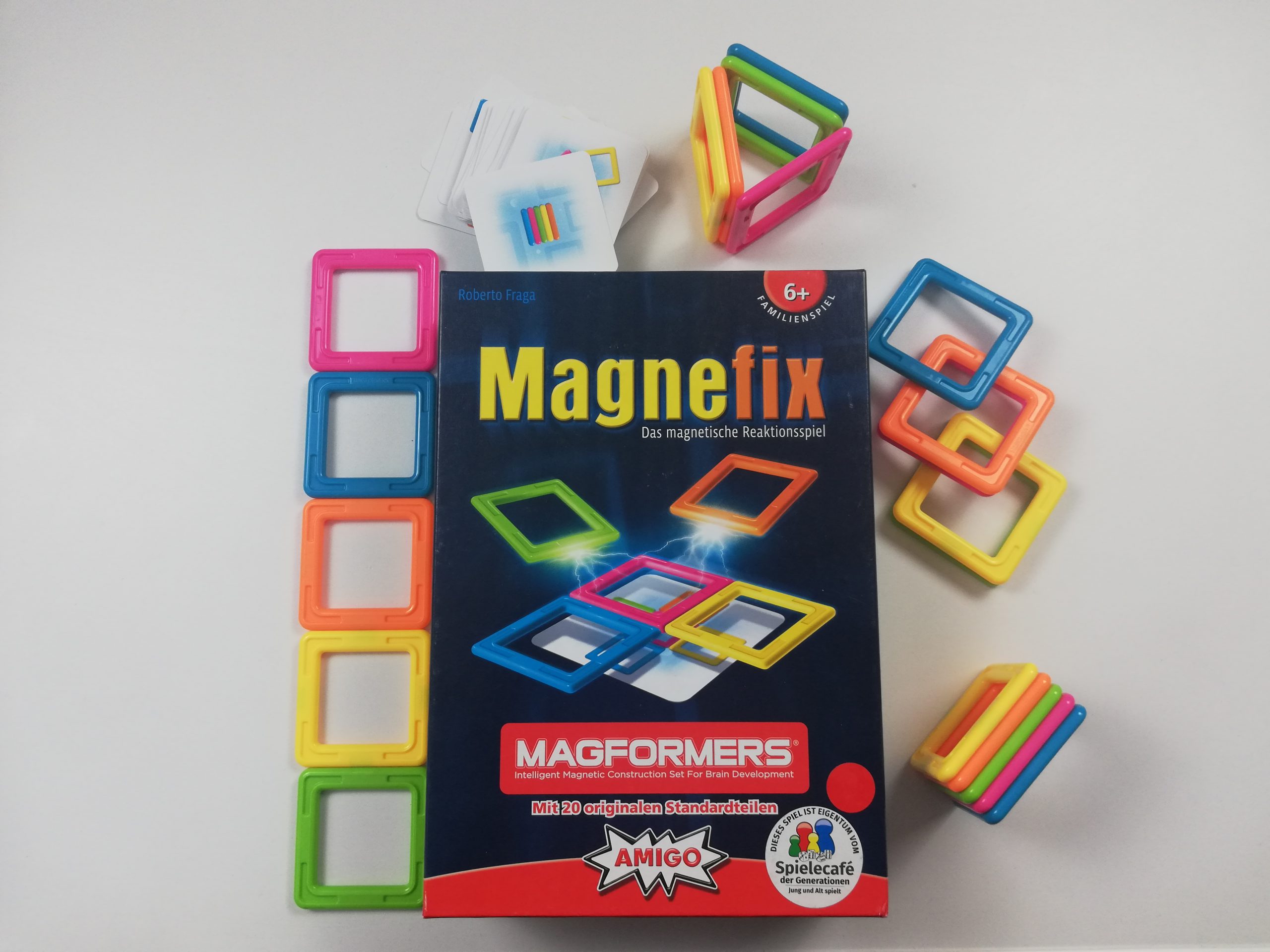 Hektischer Spielspaß - Magnefix von Amigo (Rezension) | Spielecafé der ...