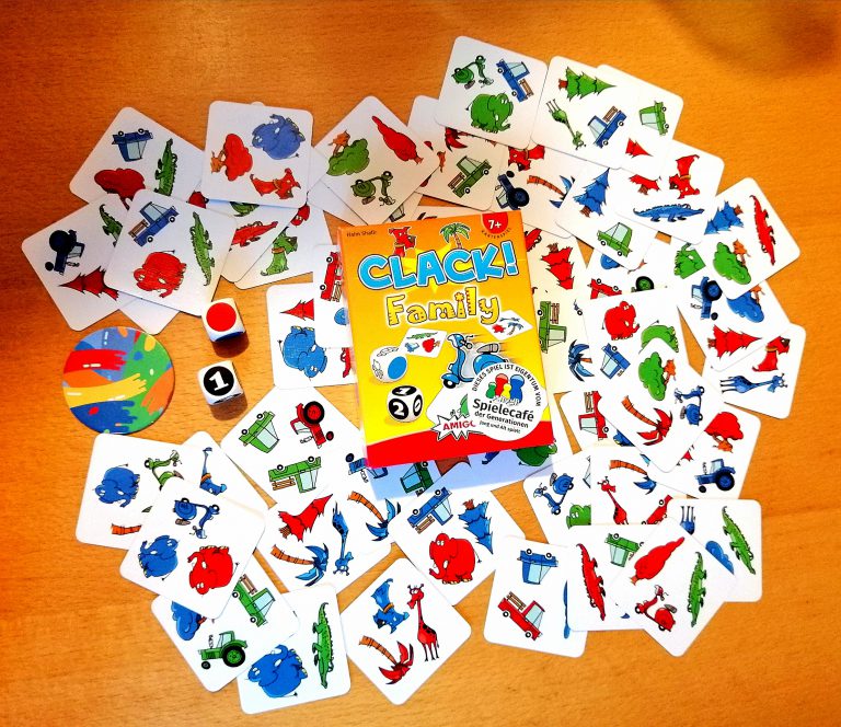 Gibt´s das?!? - Clack! Family von Amigo (Rezension) | Spielecafé der ...