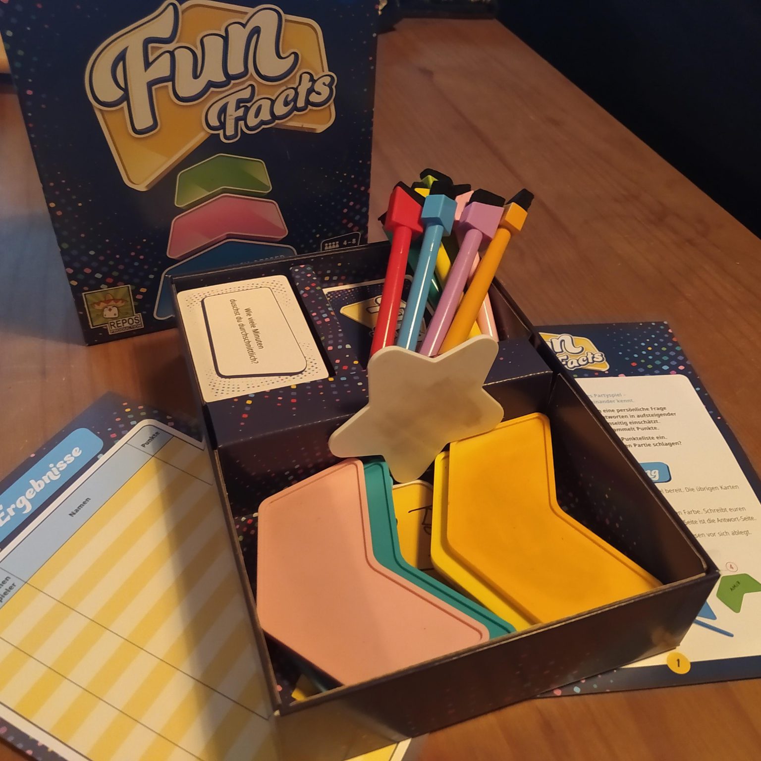 Wie gut kennst Du mich? - Fun Facts von Repos Production | Spielecafé ...